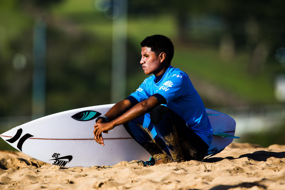 Jhonny Guerrero gana su serie en la novena etapa WQS en Australia ...