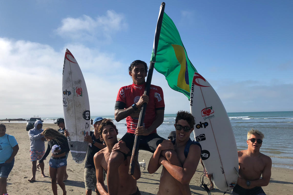 Jhonny Guerrero subcampeón sudamericano Junior WSL | Olas Perú, Reporte ...