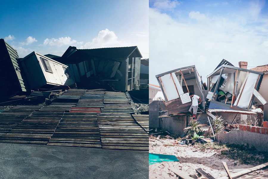 Portugal: Así fue el paso del huracán Leslie | Olas Perú, Reporte de ...