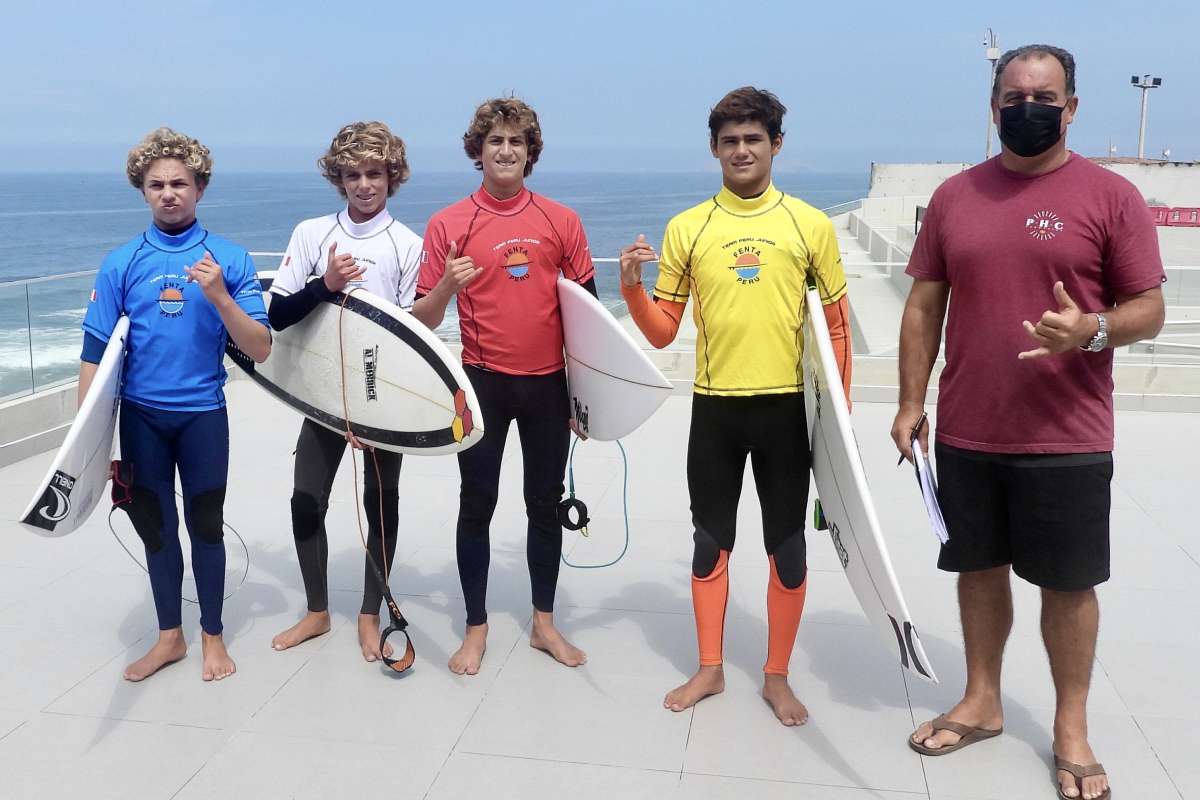 Equipo peruano juvenil de surf rumbo al Sudamericano de Argentina ...